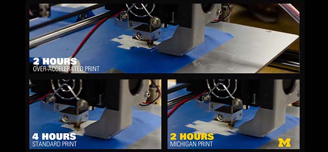New U-M Tech Can Cut 3D Printing Time in Half -- Campus Technology