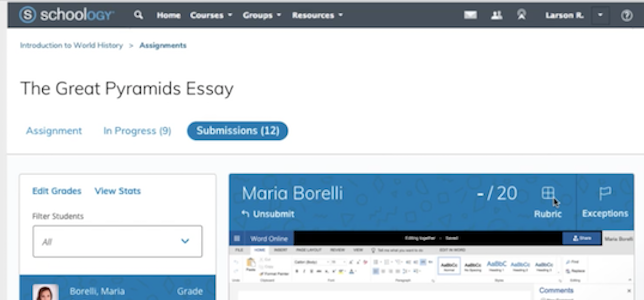 Schoology LMS Adds Office 365 Integration -- Campus Technology