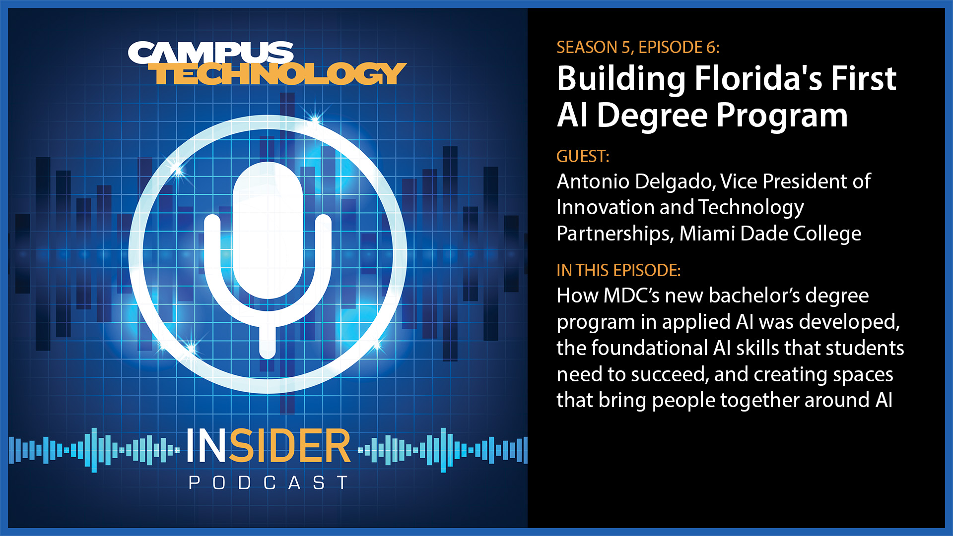 Building Florida's First AI Degree Program -- Campus Technology