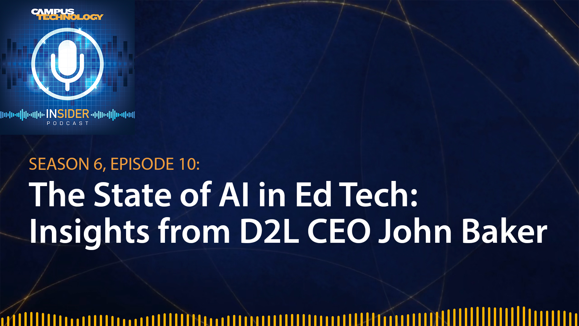 The State of AI in Ed Tech: Insights from D2L CEO John Baker -- Campus ...